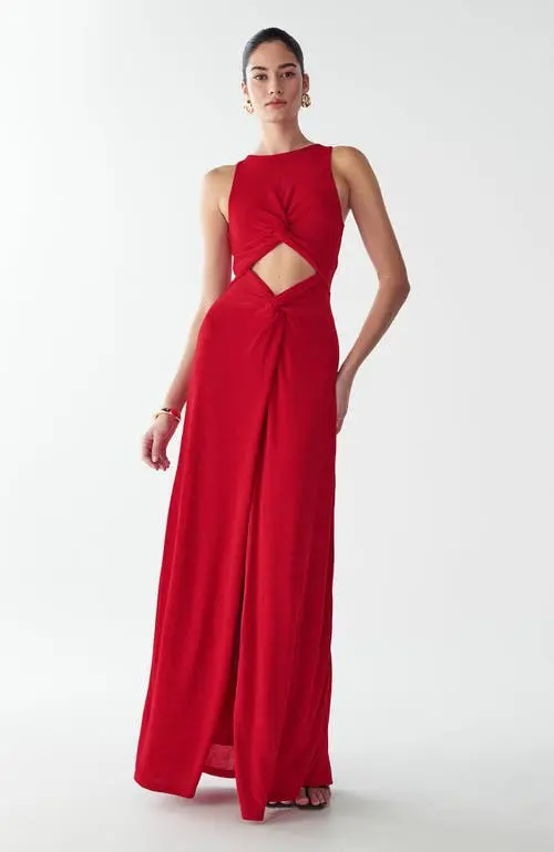 ST MRLO Malia Maxi Dress - Red
