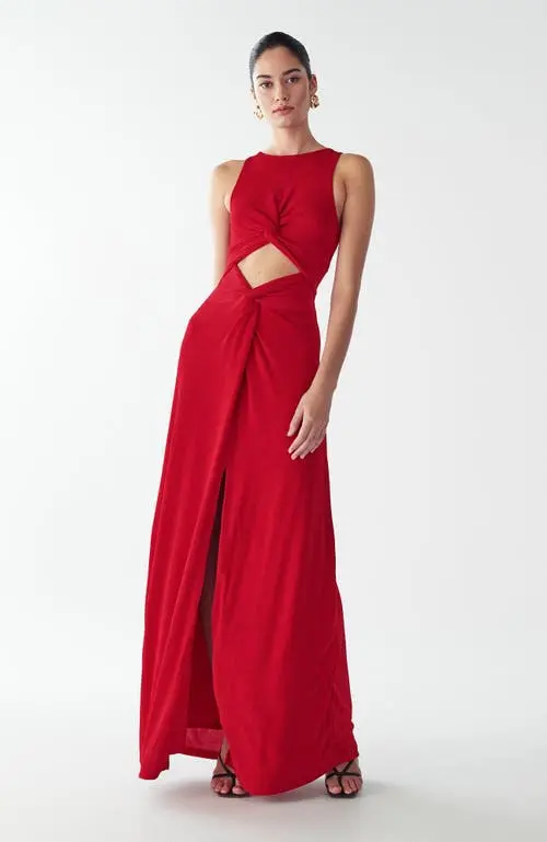 ST MRLO Malia Maxi Dress - Red