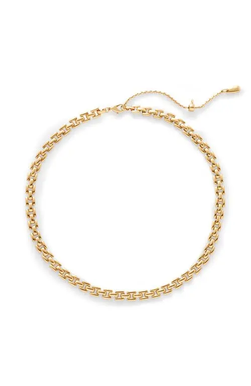 RETRO CHIC Rome Chain Necklace - Gold