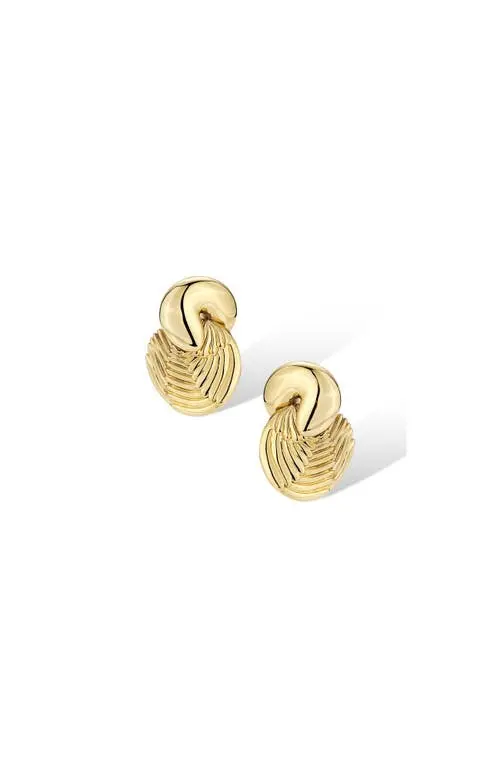 RC RETRO CHIC Horus Wing Earrings - Gold