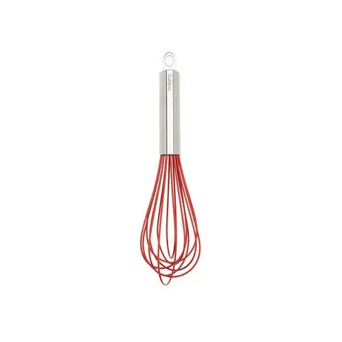 CUISIPRO 10 Inch Silicone Balloon Whisk - Red