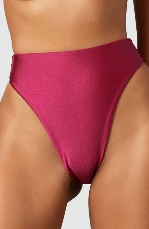 MBM SWIM Passion Bikini Bottom - Berry