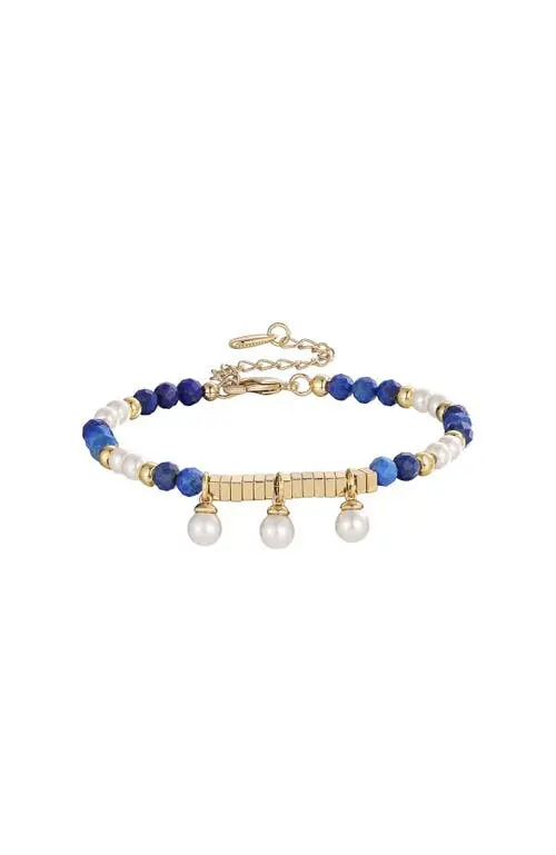 RC RETRO CHIC Poseidon Bracelet - Blue & White & Gold