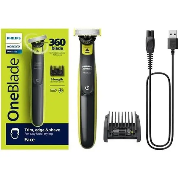 PHILIPS NORELCO Oneblade 360 Face - Black