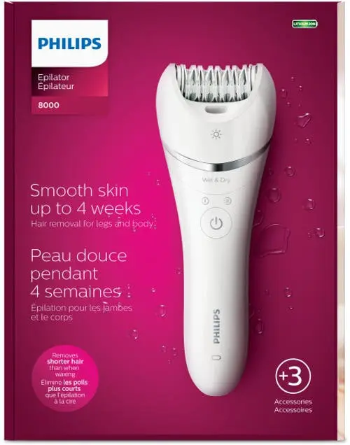 PHILIPS NORELCO Epilator Series 8000
