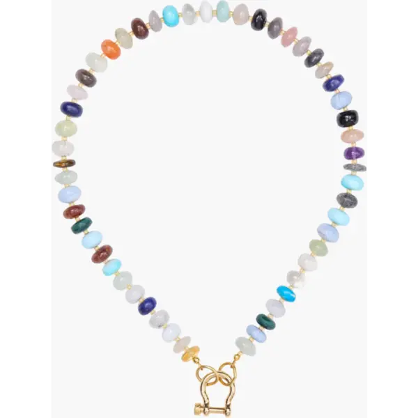 SHOP SPICY DAN Lyla Gemstone Necklace - Mixed Gemstone