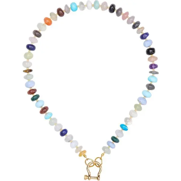 SHOP SPICY DAN Lyla Gemstone Necklace - Mixed Gemstone