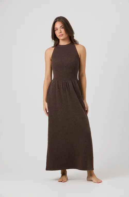 BY TESS COLLECTION Rowyn Knit Maxi Dress