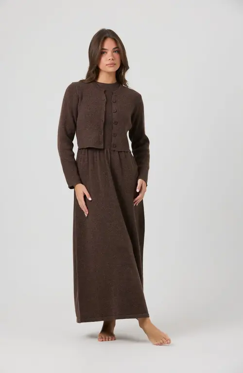 BY TESS COLLECTION Rowyn Knit Maxi Dress