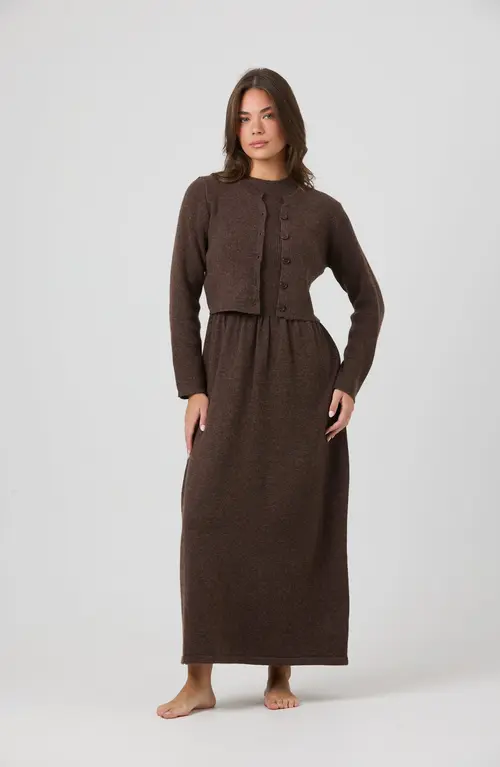 BY TESS COLLECTION Rowyn Knit Maxi Dress