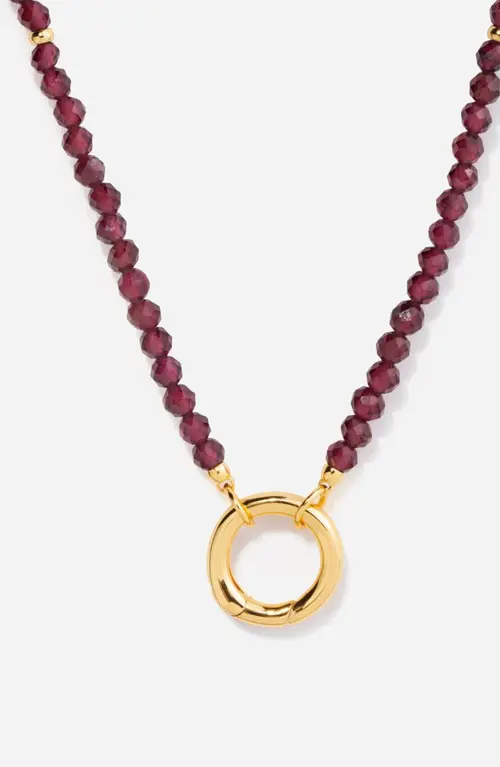LITTLE SKY STONE Energy Gemstone Necklace - Garnet
