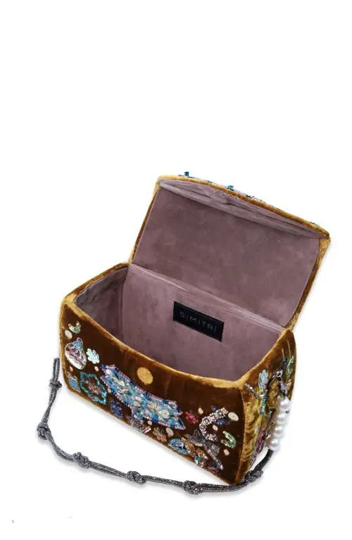 SIMITRI Holiday Half Moon Bag - Brown