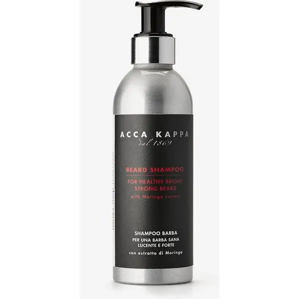 ACCA KAPPA Barber Shop Collection Beard Shampoo - White