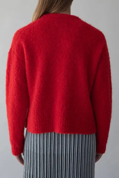 SSKEIN Belle Bouclé Pullover - Scarlett