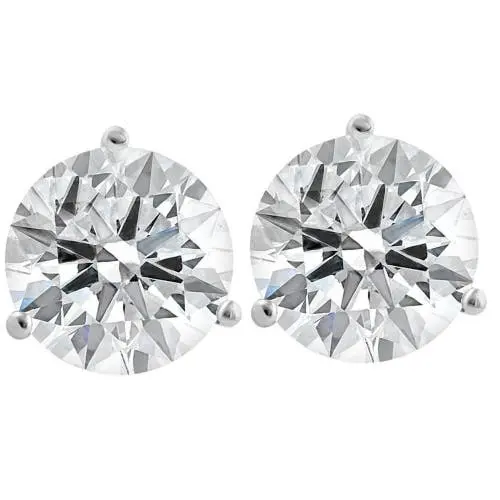 BLISS DIAMOND 14k Gold 6 Ct. T.w. Lab Grown Diamond Stud Earrings - 14k White Gold