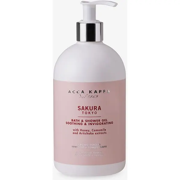 ACCA KAPPA Sakura Tokyo Bath & Shower Gel - White
