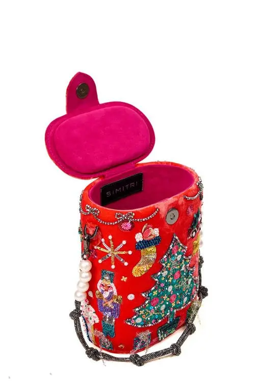 SIMITRI Christmas Bucket Bag