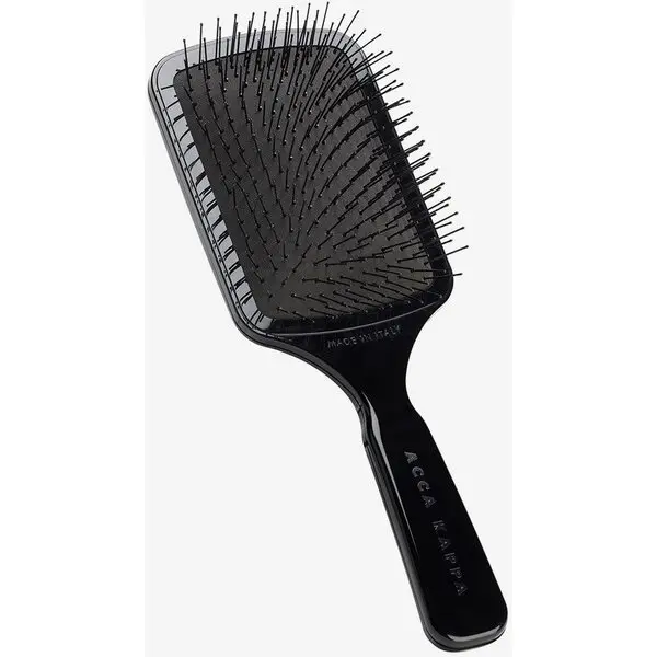 ACCA KAPPA Shower Paddle Brushsoft Nylon Pins - Black
