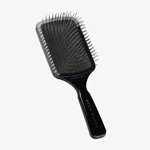 ACCA KAPPA Shower Paddle Brushsoft Nylon Pins - Black