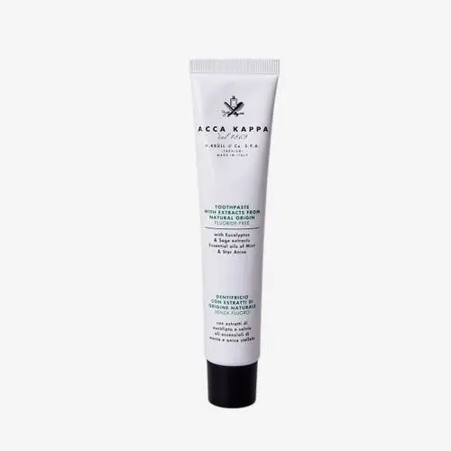 ACCA KAPPA Natural Fluoride Free Toothpaste - Wood