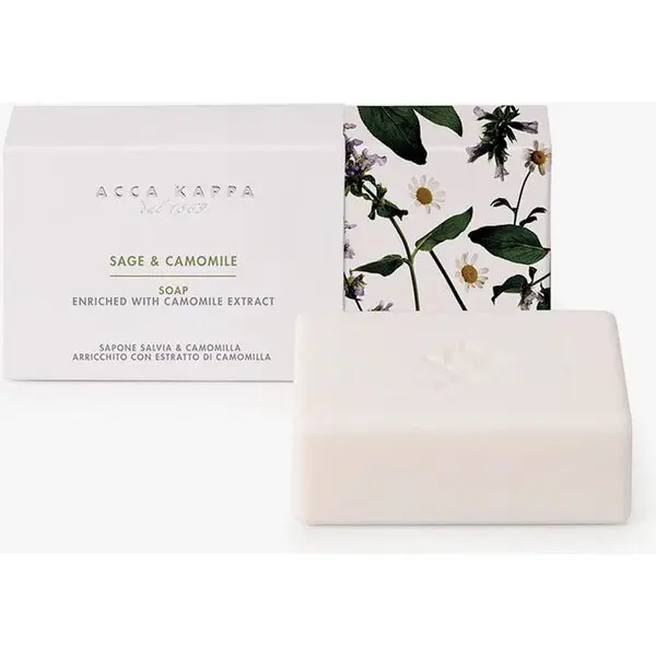 ACCA KAPPA Sage & Chamomile Soap - White