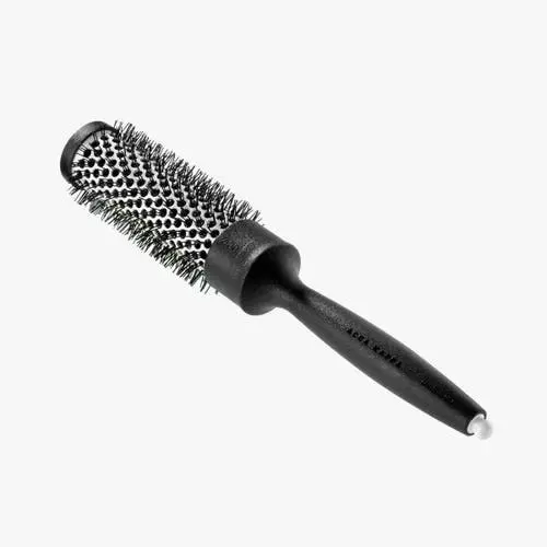 ACCA KAPPA Tourmaline Comfort Grip Brush - Black
