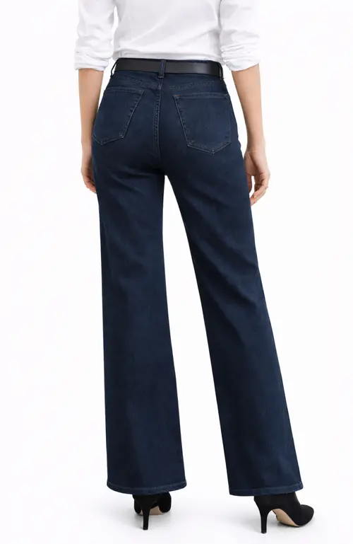 Fidelity Denim Katie High-rise Flare Jeans - Madera Blue