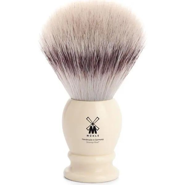 MUHLE Classic X-large Faux Silvertip Fibre Shaving Brush - Ivory