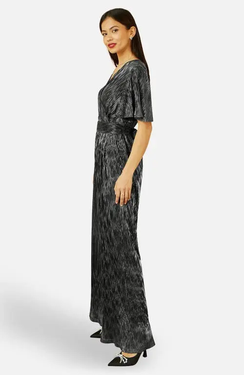 YUMI Pleated Jumpsuit