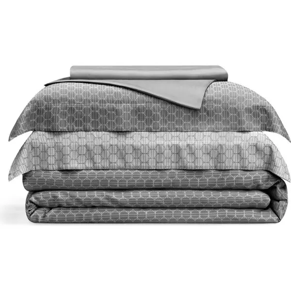 TOGAS Parti Duvet Cover - Grey