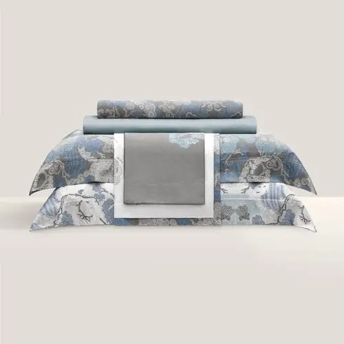 TOGAS Eriko Duvet Cover - Blue