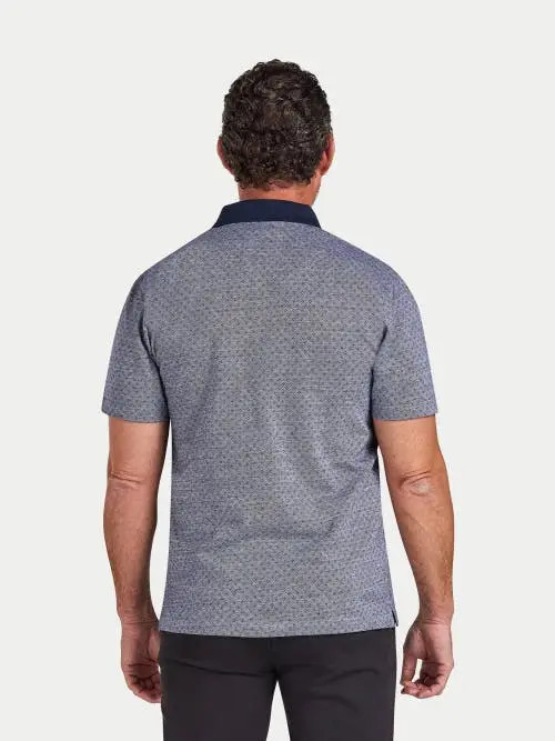 RAGING BULL Short Sleeve Dobby Jersey Polo Shirt