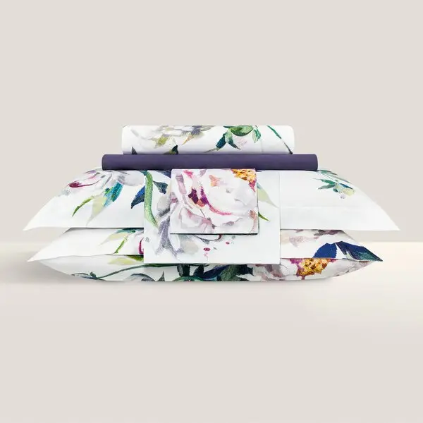TOGAS Peonia Flat Sheet - Purple