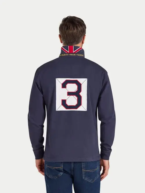 RAGING BULL Classic Long Sleeve Rugby Shirt