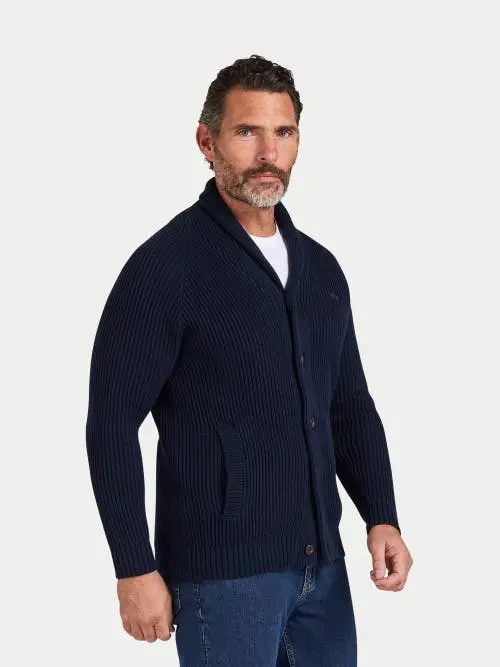 RAGING BULL Button-up Shawl Cardigan