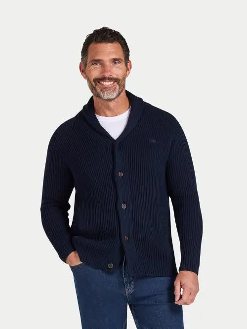 RAGING BULL Button-up Shawl Cardigan