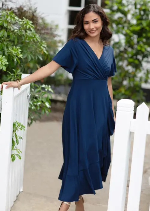 ALIE STREET LONDON Waterfall Petite Dress