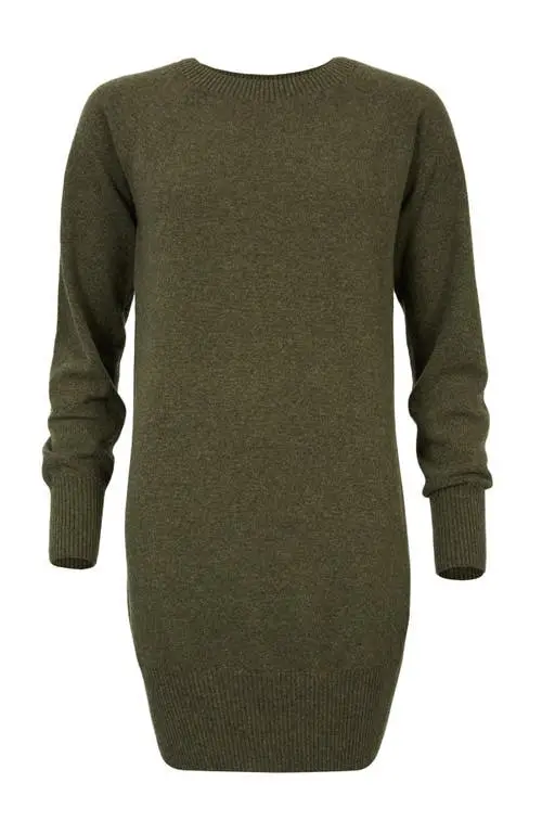 CELTIC & CO. Supersoft Slouch Dress - Olive