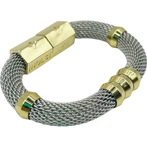 HOLST+LEE Classic Mesh Bracelet - Two Tone