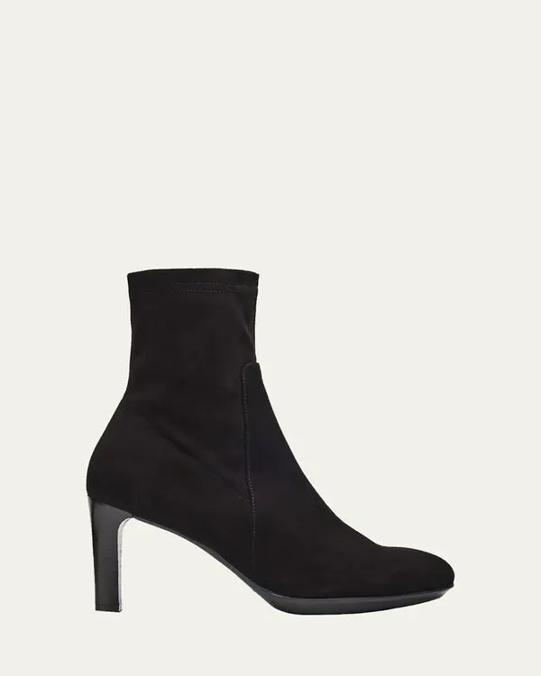 Aquatalia 90mm Rhumba Suede Booties