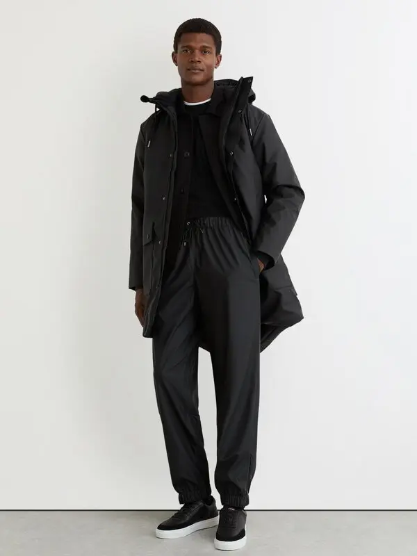Rains Hooded Long Parka