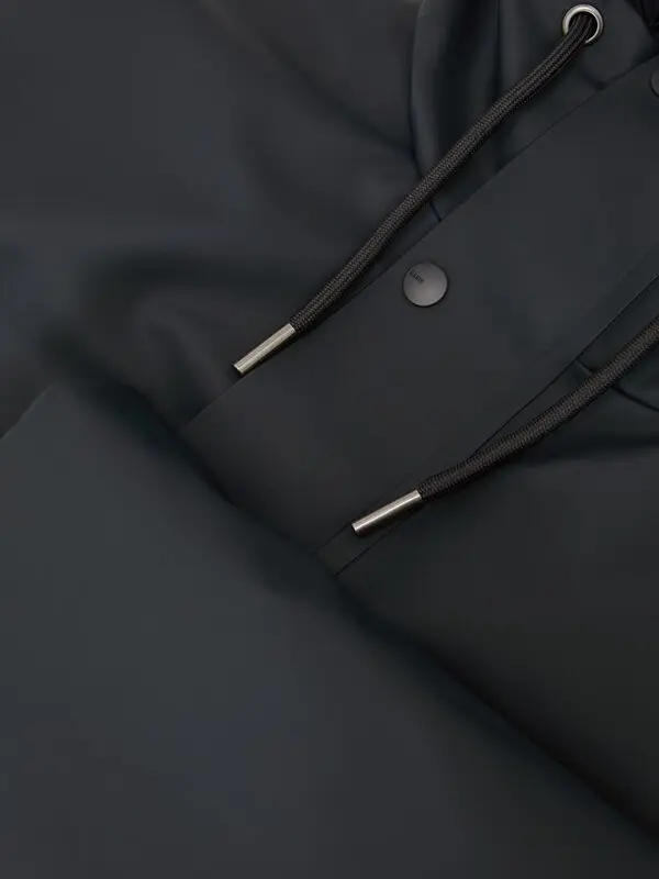 Rains Short Hooded Parka Coat