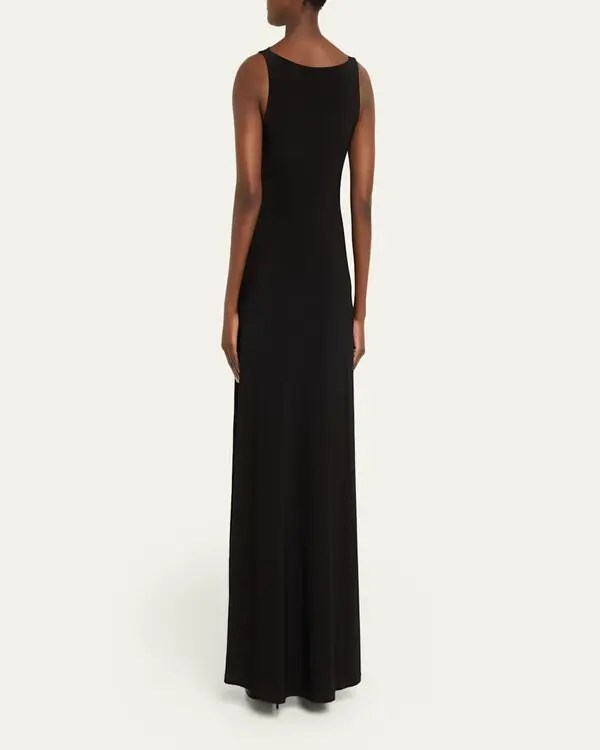 GRACE LING Strapless Maxi Dress With Claw Detail