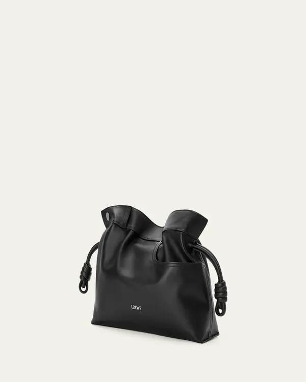 Loewe Flamenco Panta Clutch Bag - Black