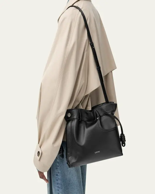 Loewe Flamenco Panta Clutch Bag - Black