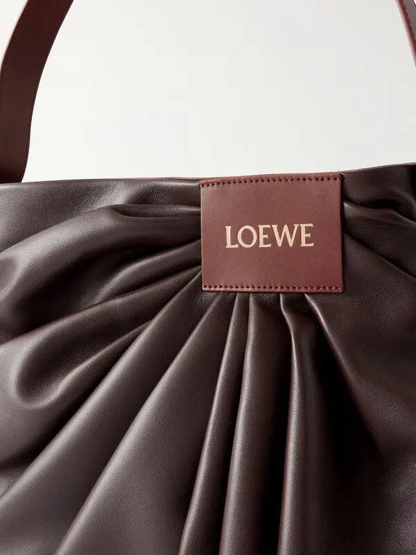 Loewe Gathered Leather Tote