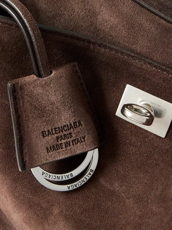 Balenciaga Rodeo Mini Suede Tote