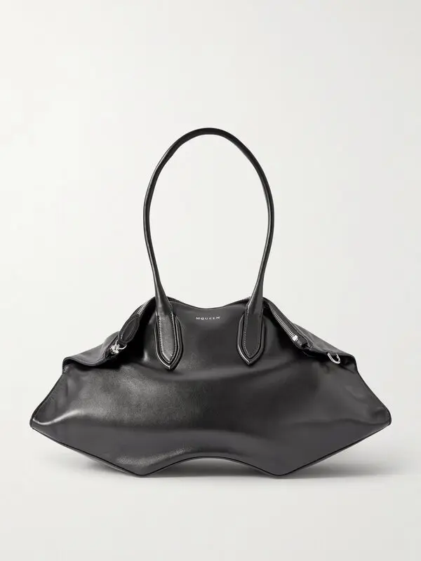 Alexander McQueen Manta Leather Shoulder Bag