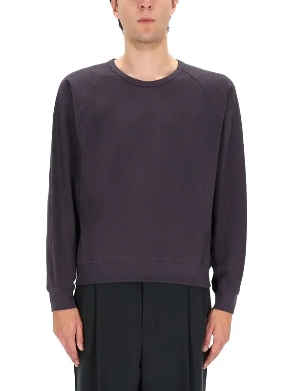 LEMAIRE Crewneck Cotton Sweatshirt