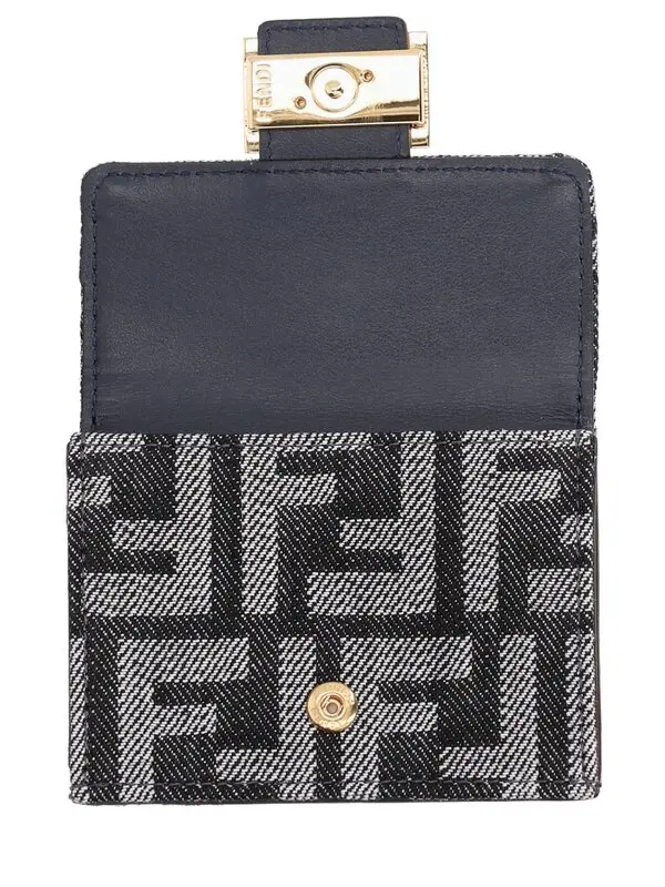 Fendi Trifold Baguette" Wallet